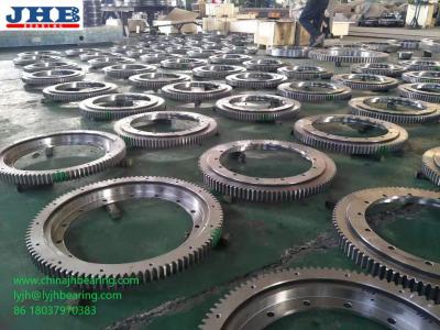 China Crossed Roller Slewing Bearing with External Gear 980x1296x114 mm RKS.322300101001 for sale