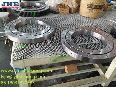 China RKS.23 0741 F Slewing Bearing 634x848x56mm Single Row Four Point Contact Ball Bearing No Gear for sale