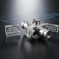 China Leak Rate 0.001 Sccm Pressure Test Coupling Connector Featuring Electropolished Surfacefinish Suitable for Accurate Testing for sale