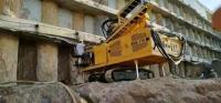 China Hydraulic Crawler Drilling Machine With Strong Impact Power Head BHD - 175 for sale