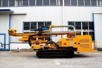 China Hydraulic Highway Drill Rig With Double Speed Tramming Motor BHD - 210 for sale