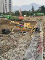 China Hydraulic Highway Drill Rig With Double Speed Tramming Motor BHD - 210 for sale
