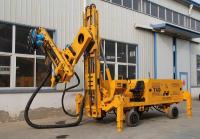 China 100rpm Freezing Borehole Soil Drill Rig In Yellow for sale