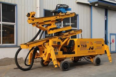 China 70kw Four Wheel Hydraulic Driven Soil Drill Rig for sale