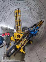 China 100rpm Freezing Borehole Soil Drill Rig In Yellow for sale