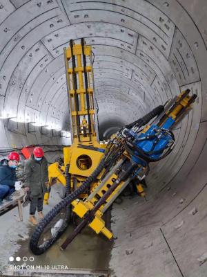 China 100rpm Freezing Borehole Soil Drill Rig In Yellow for sale