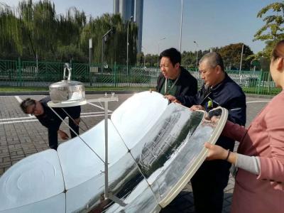 China Portable Aluminum Solar Cooker Oven 1.5m x 1.8m 6 Panel Foldable for sale