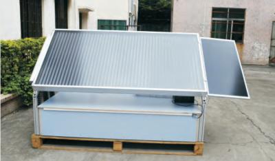 China Intelligent Control Commercial Solar Food Dryer 10 Tray Portable Outdoor Dehydrator for sale