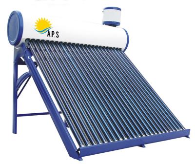 China Economical Non-Pressure Solar Water Heater 200L Galvanized Steel SUS304 All-Glass Tube for sale