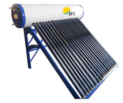 China Compact SUS304 Stainless Steel Coil Solar Water Heater 200L Pre-Heat Indirect Thermosiphon for sale