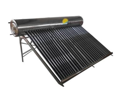 China Indirect Copper Coil Pre-heating Compact SUS304 Stainless Solar Water Heater 200L for sale
