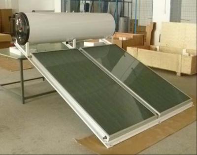 China Pressurized Thermal Salty Water Enamel Tank Compact Pressure Solar Water Heater Flat Collector 200L for sale