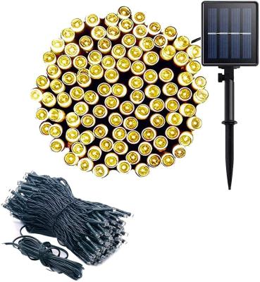China 8 Modes Solar Christmas String Light IP65 Waterproof 20 LED Fairy Garden Outdoor for sale