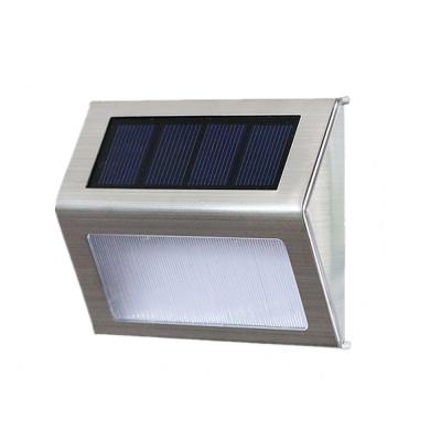 China IP65 Waterproof Solar Motion Sensor Staircase Light 12 LED Outdoor Wall Lamp 6000K for sale