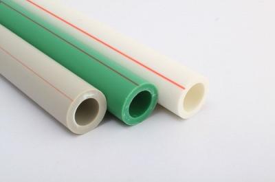 China PPR Fiber-Glass Composite Pipe 20mm-110mm PN20 Stable PP-R Pipe for Hot Water for sale