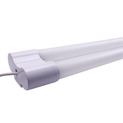 China T8 LED Tube Light 4ft 18W Single Double Integrated Plastic Glass LED Lamp for sale