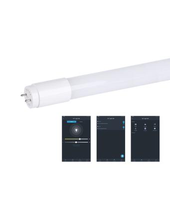 China Bluetooth WiFi LED Tube 8T CCT Dimming Control 0-100% Switch 3 Level Brightness for sale