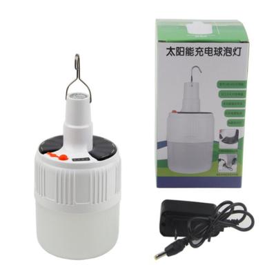 China Portable Rechargeable Emergency LED Light Bulb 40W 80W Solar USB Charging for sale