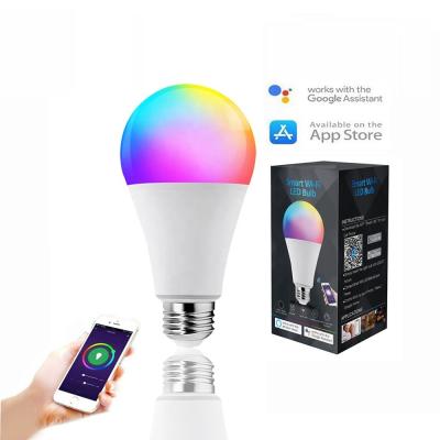 China 9W WiFi Smart LED Bulb RGB Lamp Compatible with Alexa Google Home OEM ODM Wholesale for sale