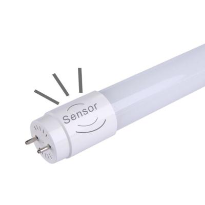 China T8 LED Tube with Microwave Motion Sensor 10W 4ft Emergency Lighting Internal Battery for sale