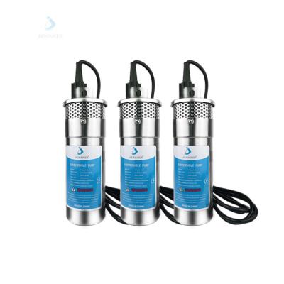 China SPX Series 12V 24V Stainless Steel Mini Deep Well Solar Submersible Water Pump 100M Lift for sale