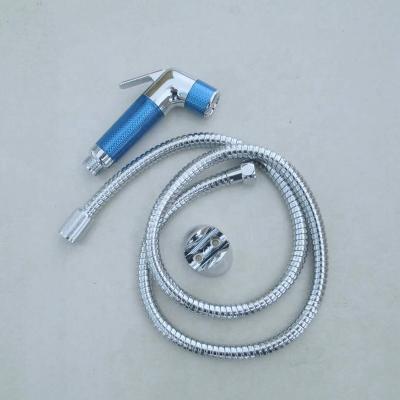 China Portable Hand Held Toilet Bidet Shower Sprayer Set with 1.5m Hose Bathroom Shattaf for sale