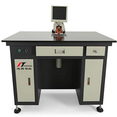 China YunTeng Semi-Automatic Punching Machine 0.03mm Precision 2000 Holes/Hour for FPC PET Film for sale