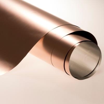 China Electrolytic Self Adhesive Copper Shielding Foil For Rf Cage for sale