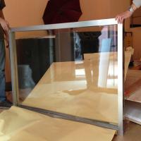 China 12mm / 2.5mmpb Lead Glass Radiation Protection Transparent for sale