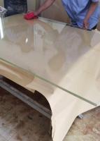 China Transparent 1cm Thick Lead Glass X Ray Protection 1200 X1000mm for sale