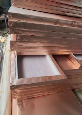 China 2 Oz 1290mm Conductive Copper Foil Shielding Electrodeposited Copper Strip for sale