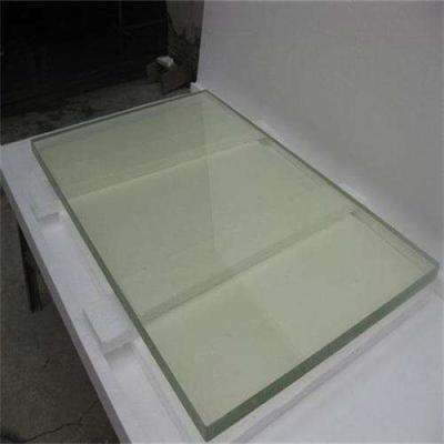 China Circle Lead Glass Radiation Protection 15mm Thickness for sale
