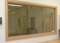 China Thick 20mm X Ray Lead Glass 1000 * 800mm Radiation Resistant Protection for sale