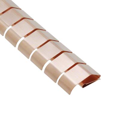 China Shielded Enclosures Finger Shielding Gasket 0.13mm Diameter for sale