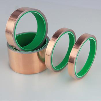 China Double Sided Strong Adhesive Conductive Copper Foil Tape For Shielding for sale