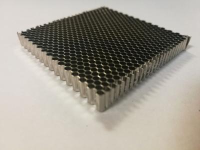 China Brass / Steel Honeycomb Waveguide Air Vents Shielded Material For Emc Texting Room for sale