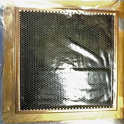 China Rectangle Brass Honeycomb Vent Faraday Cage Material for sale