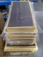China Rf Cage Shielding Honeycomb Waveguide Air Vents 300 X 300mm Panel for sale
