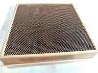 China Stainless Steel Honeycomb Waveguide Air Vents With Frame And Hole For Mri Room for sale
