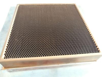 China Stainless Steel Honeycomb Waveguide Air Vents With Frame And Hole For Mri Room for sale