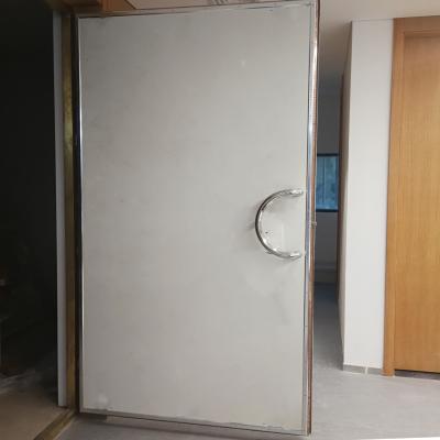 China 100dB RF Attenuation Manual Swing MRI Door 10-130MHz Hospital Radiology Shield Door for sale