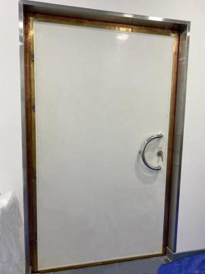 China Custom MRI RF Shielded Door with 100dB Attenuation and Copper Foil Shielding for EMI Control for sale