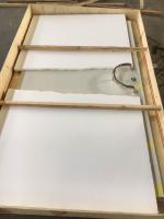China 1.2m*2.1m Size Mri Rf Door Swing Manual Hospital Shielding With 100db for sale