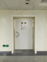 China RF Shielded MRI Room Door with 100dB RF Attenuation Copper Foil Shielding and Electromagnetic or Mechanical Locks for sale