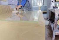 China 2.1mmPb 10mm Thickness X Ray Lead Glass Protection Ct Shielding for sale