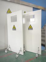 China Mobile 2mmpb Single Leaf Radiation Protection X Ray Lead Barrier With Glass for sale