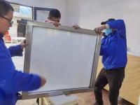 China 8mm Thickness 1.7mmpb Radiation Shielding Glass X-Ray Ct Room Installation for sale