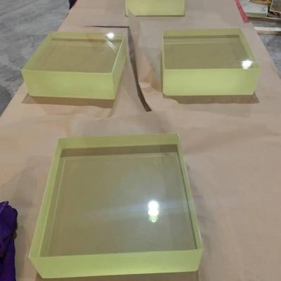 China Hospital 12mm Radiation Protection Lead Glass X Ray Room Ct Shielding for sale