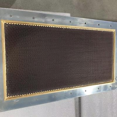 China Customized Honeycomb Waveguide Air Vents with High Air Flow for sale