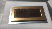 China Brass Tin Plated Steel Honeycomb Waveguide Air Vents For Ventilation / Heating for sale